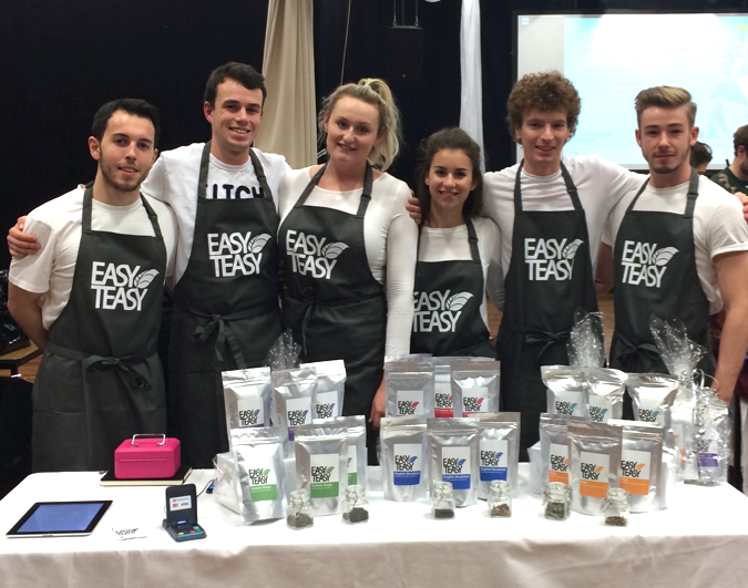 Six students cause stir with brand new loose-leaf tea business - North ...
