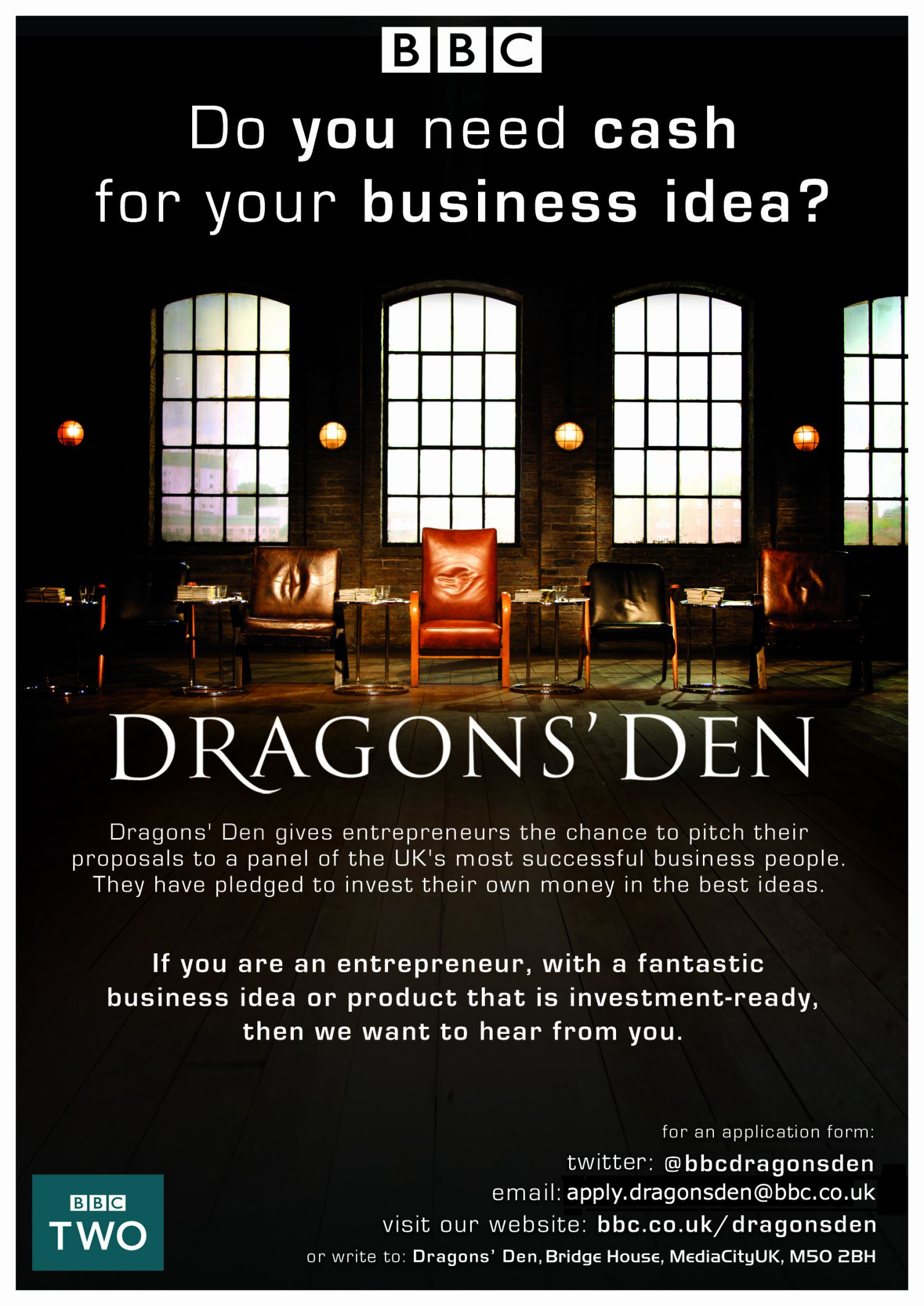 Apply to enter the Den - North East BIC