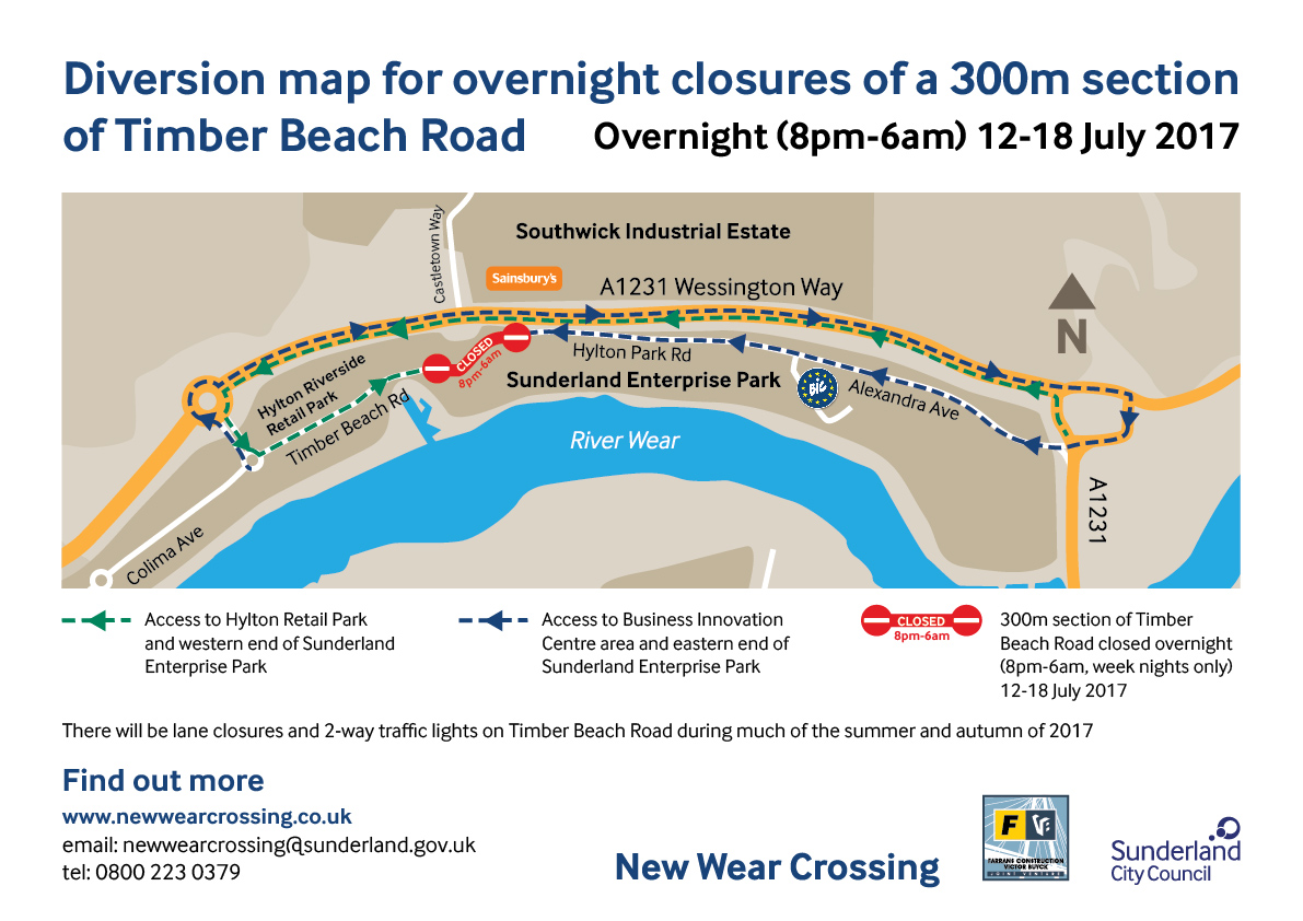 New bridge roadworks enter final phase in Castletown - North East BIC