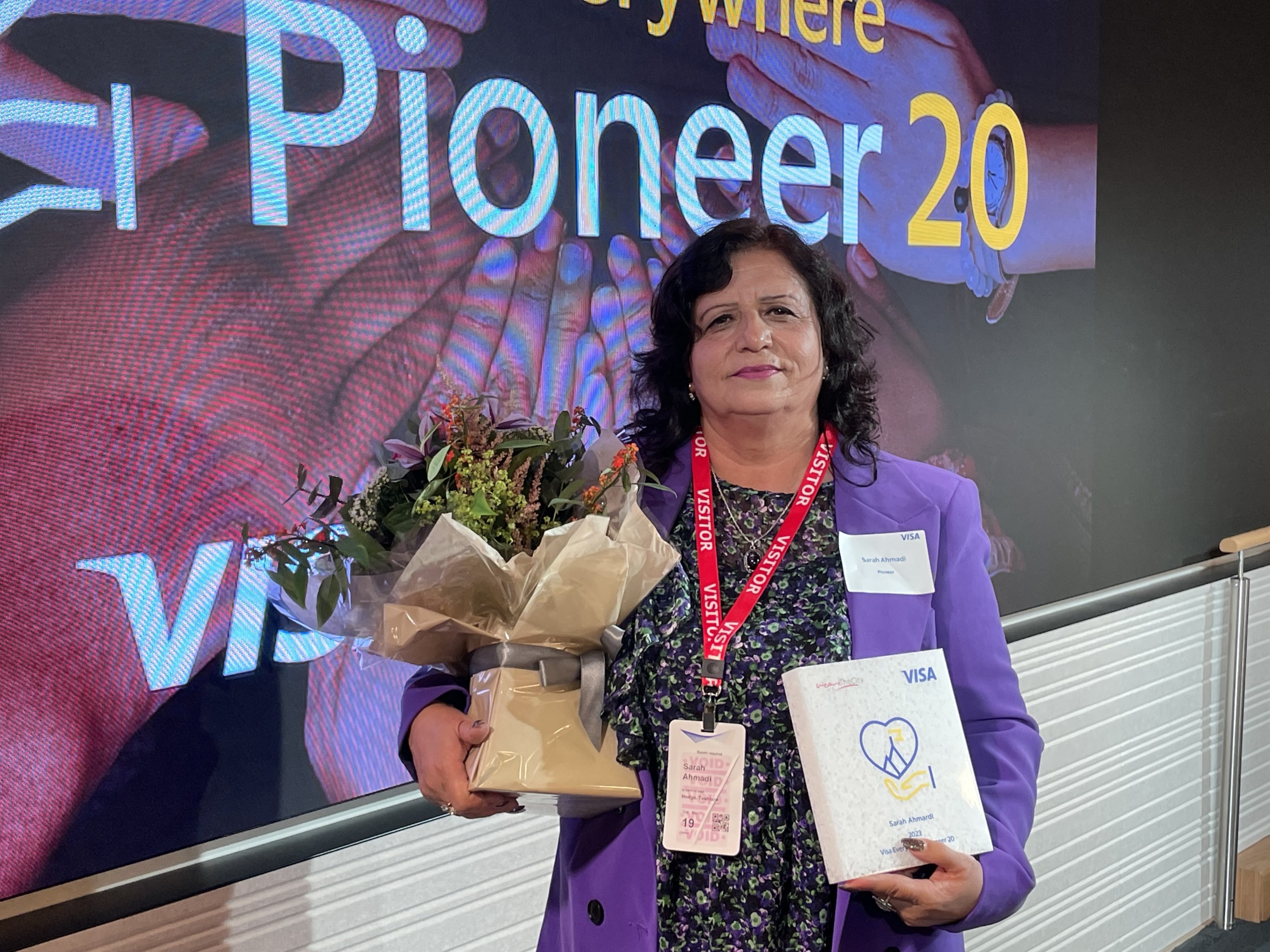 Activist receives global recognition for work supporting refugee women ...